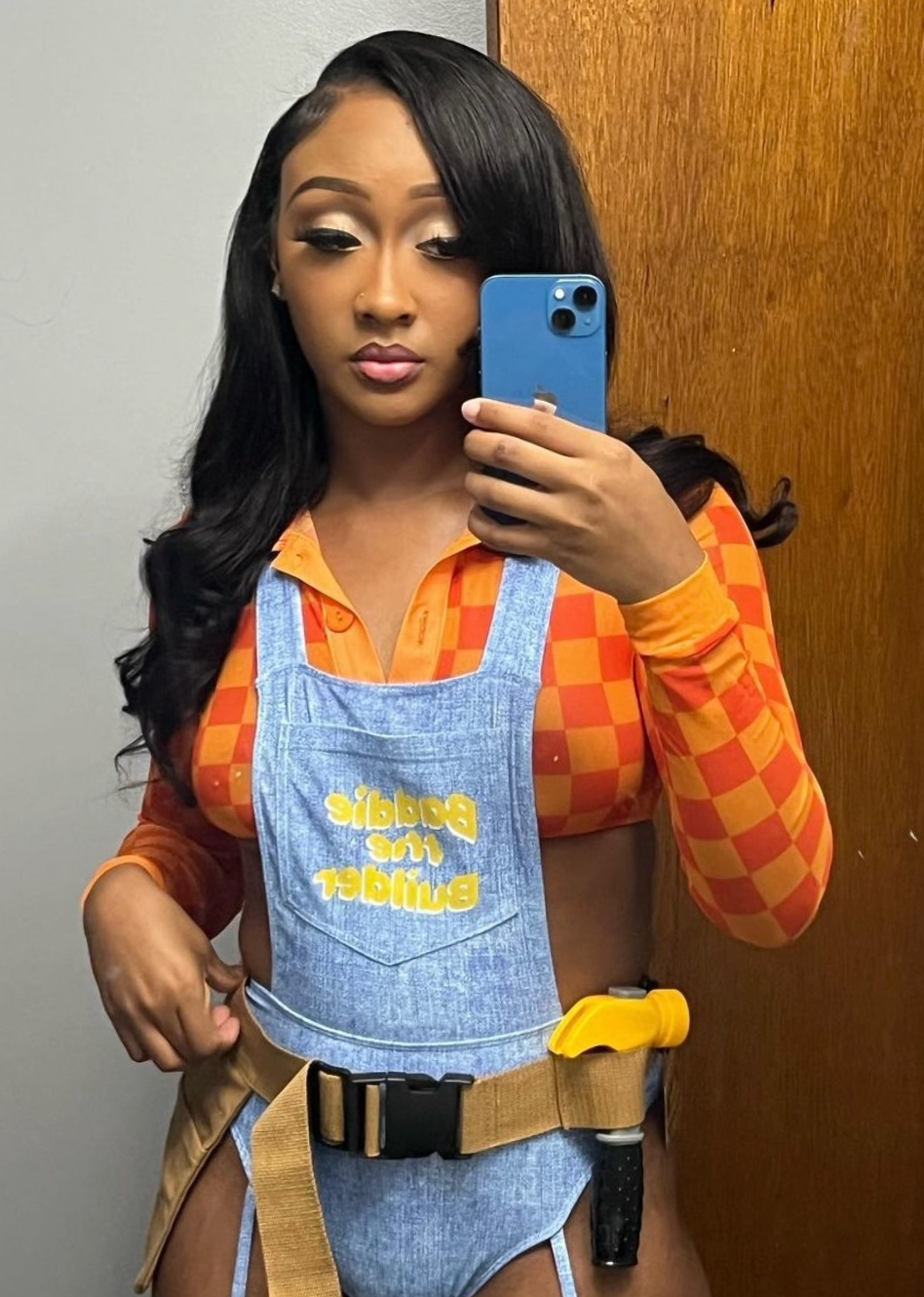 BADDIE THE BUILDER SEXY CONSTRUCTION CARTOON HALLOWEEN COSTUME | LORLIE ...