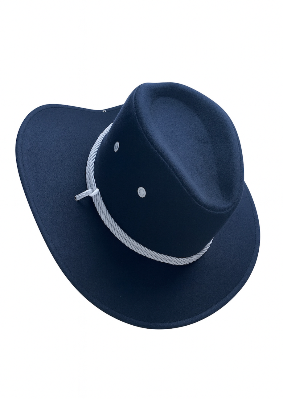 BLUE FELT COWGIRL HALLOWEEN HAT | LORLIE – Lorlie
