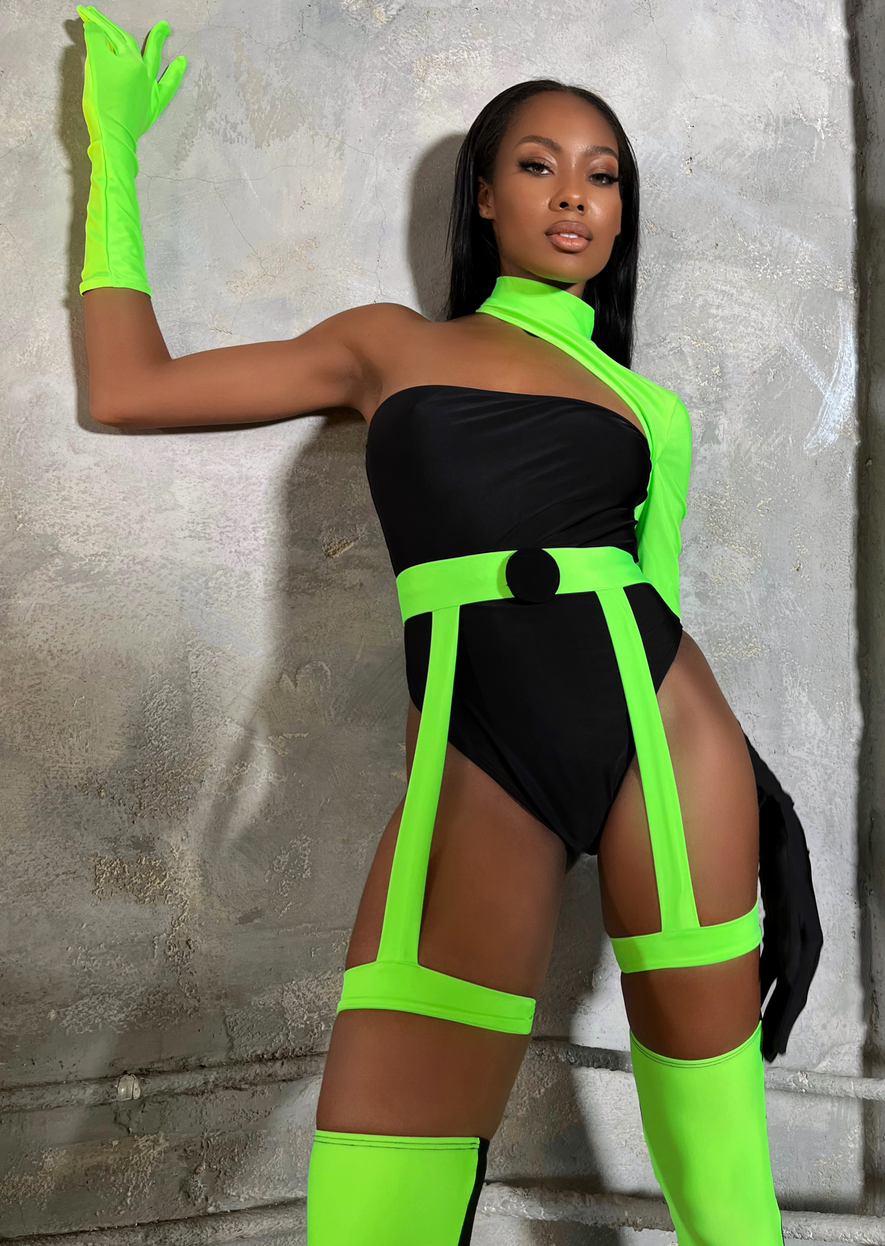 LA TOXICA SEXY VILLAIN CARTOON HALLOWEEN COSTUME | LORLIE – Lorlie